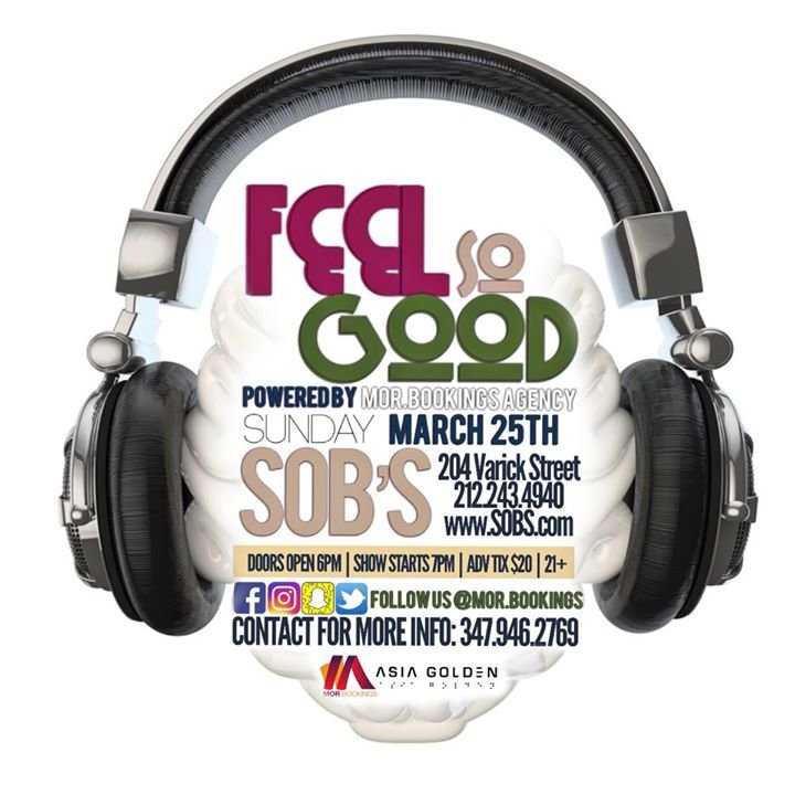 Party - Feel So Good - SOB´s (Sounds of Brazil), New York City - 26.03.2018