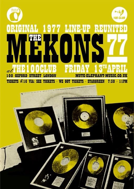 Party - Mekons 77 - The 100 Club - 100 Club - 13.04.2018