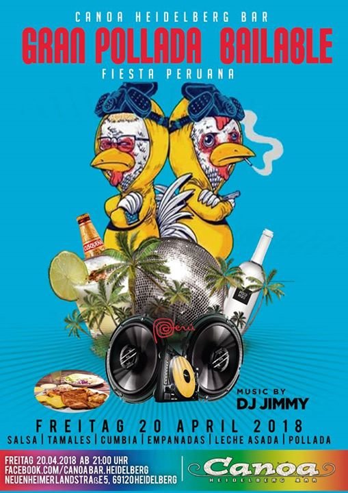 Party - Gran Pollada Bailable - Canoa Bar - 20.04.2018