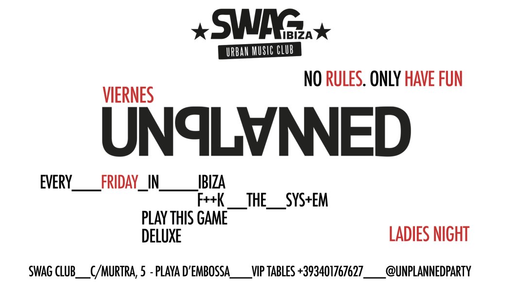 Party - UNPLANNED PARTY - No Rules. Only Have fun #4 - SWAG Club ...