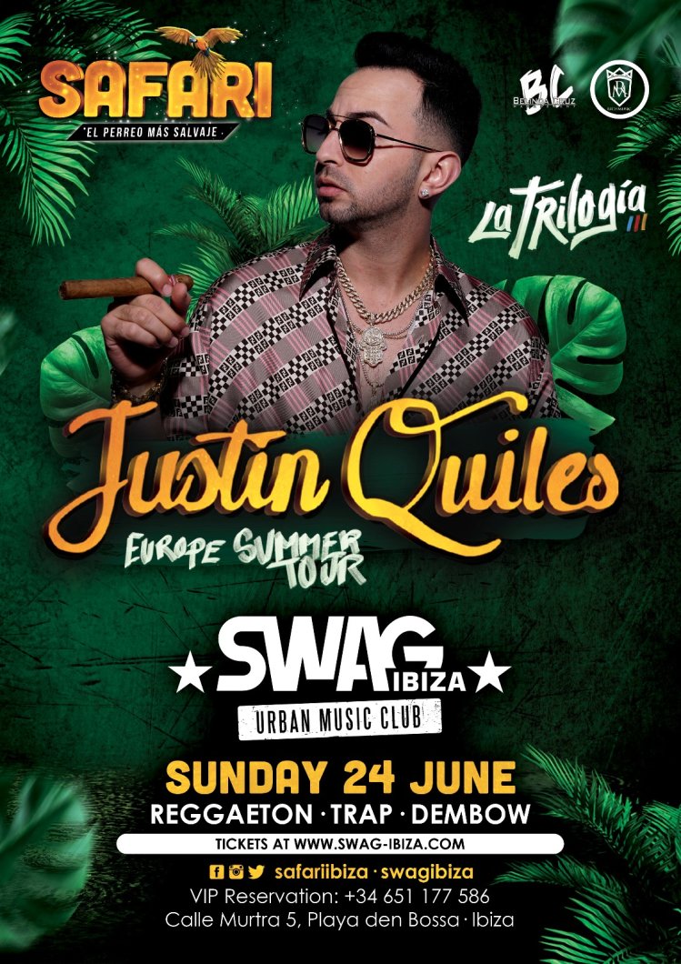 Party - Safari - SWAG Club - Urban Music Club Ibiza in Ibiza - 24.06.2018