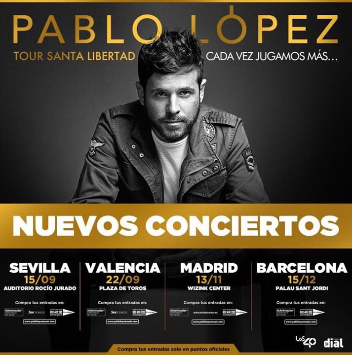 Party - Pablo López - Palau Sant Jordi - 15.12.2018