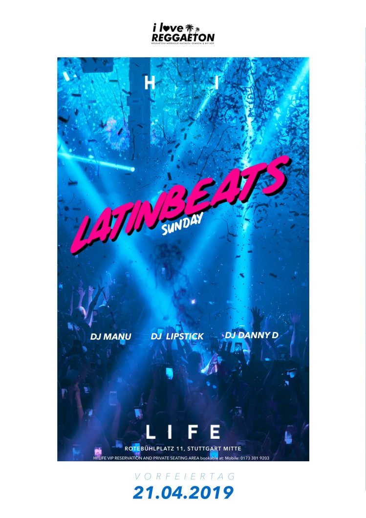 Party - Hi Life loves Latinbeats x Stuttgart x Vorfeiertag - HI LIFE in ...