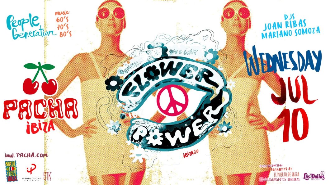 Party - Flower Power - Pacha Ibiza in ibiza - 10.07.2019