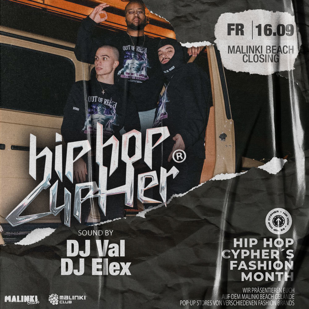 Party - HIP HOP CYPHER - Malinki Beach in Bad Rappenau - 16.09.2022