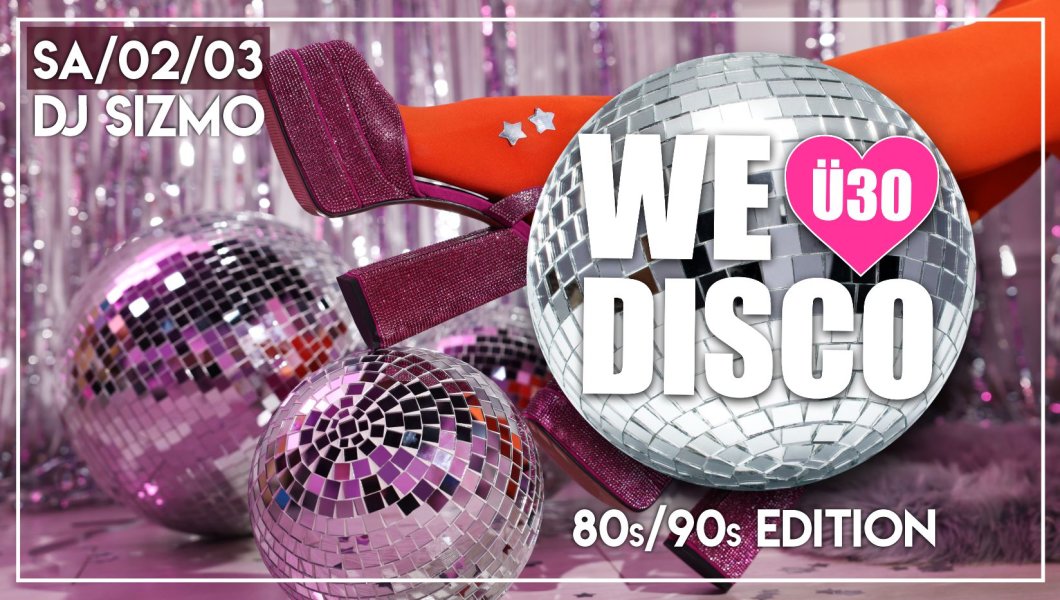 Party - We love Disco - 80s/90s Edition - What a feeling ! - Maxxim ...