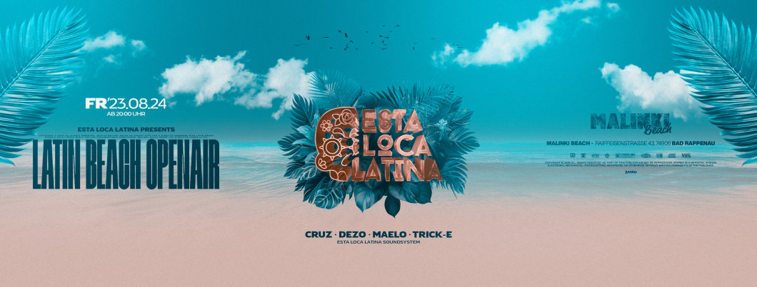Party - LATIN BEACH OPENAIR - MALINKI BEACH - Malinki Club in Bad ...