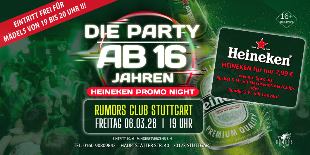 Party - DIE PARTY ab 16 Jahren - Stuttgarts angesagteste 16er Party ...