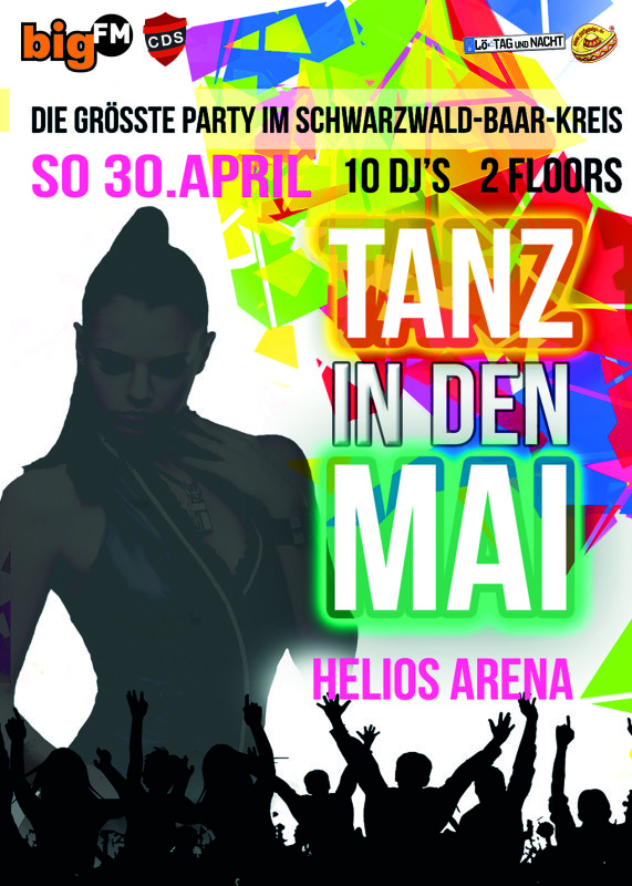 Party - Tanz in den Mai - Villingen-Schwenningen - Helios Arena in ... Party - Tanz in den Mai - Villingen-Schwenningen - Helios Arena in ...